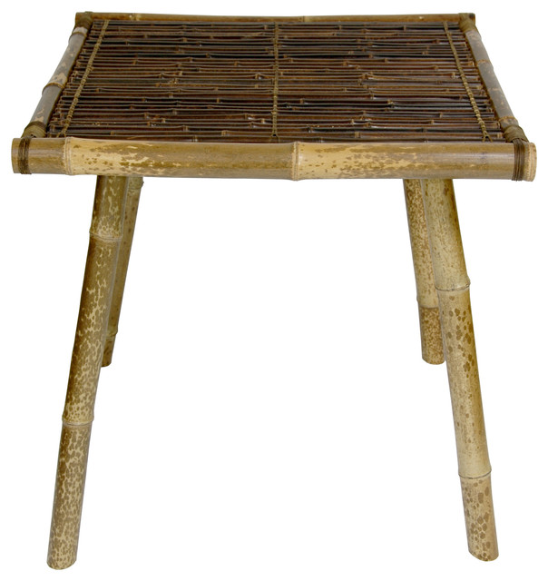Japanese Bamboo End Table - Asian - Side Tables And End Tables - by ...