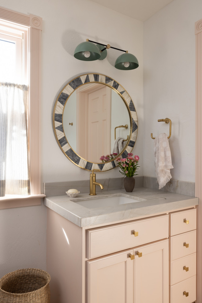 ECLECTIC SEBASTOPOL RETREAT - Eclectic - Powder Room - San Francisco ...