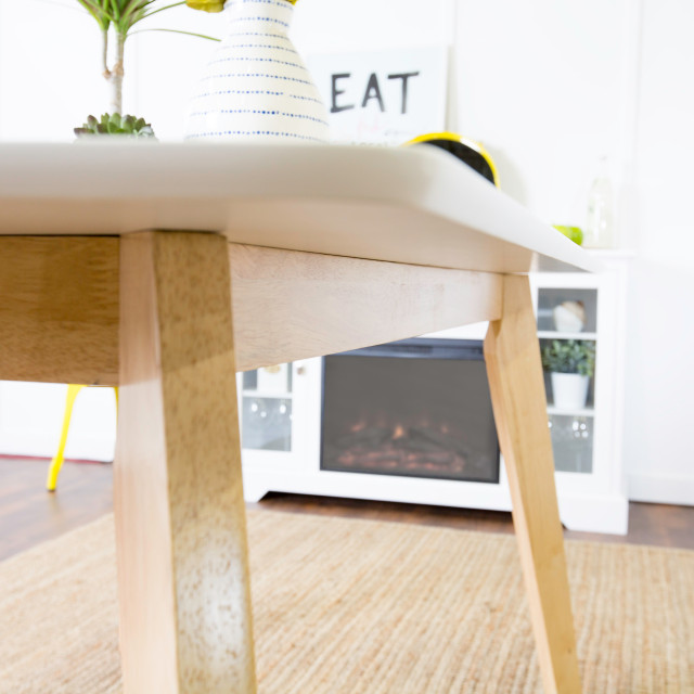 James Allan WEIF17953 Alpine 60"L Mid-Century Modern Wood Dining - Midcentury - Dining Tables ...