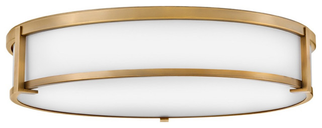 Lowell LED Flush Mount, Brushed Bronze - Transitional - Flush-mount Ceiling Lighting - by ...