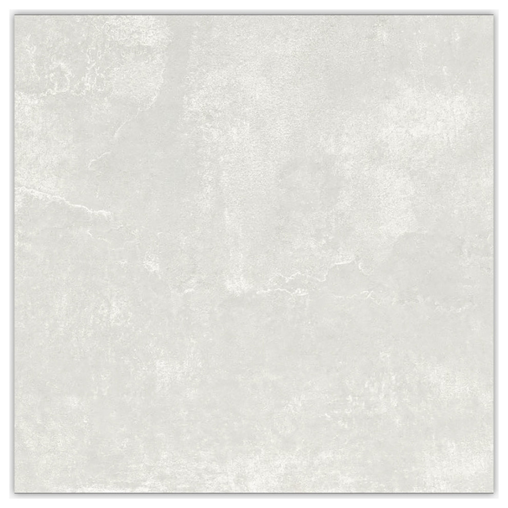 Basico Blanco Matte 24x24 Porcelain Tile, 24x24 - Contemporary - Wall ...