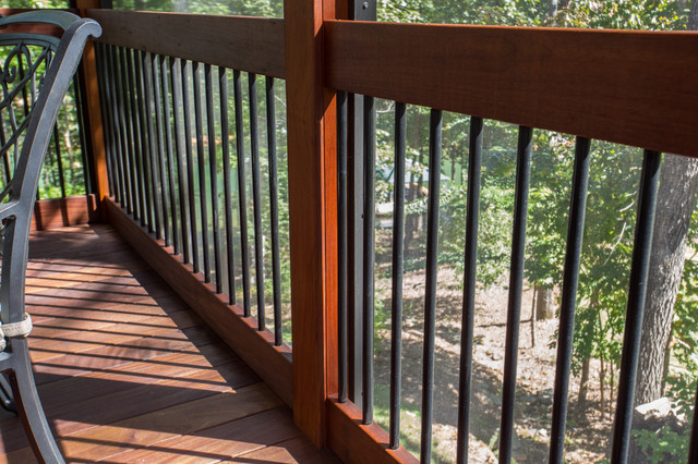 Craftsman Porch Railing - Craftsman - Porch - by Alair Homes Clemson