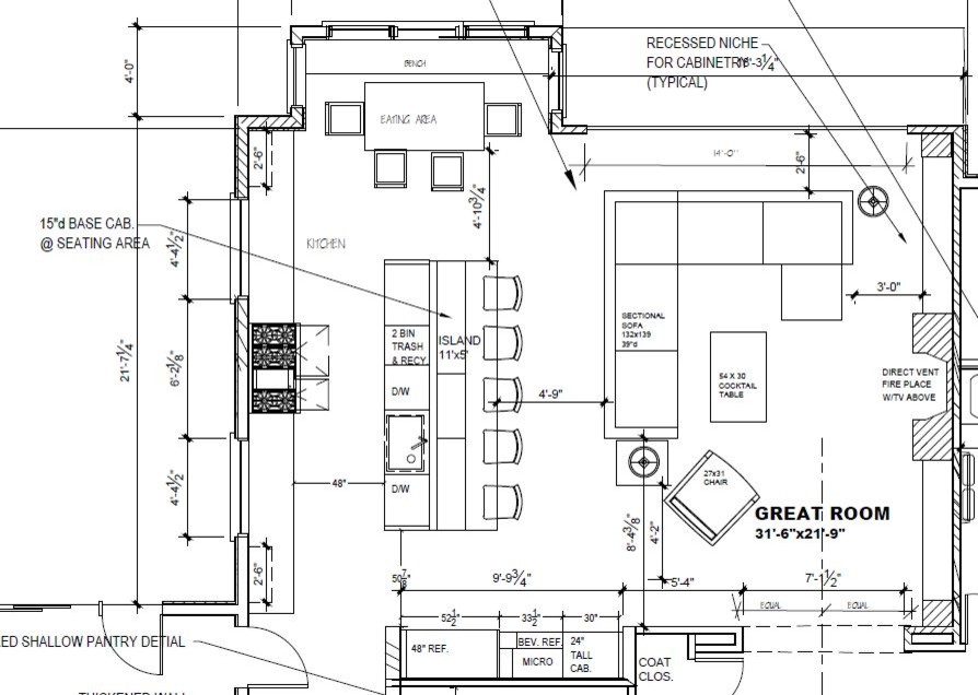 Kitchen layout and fridge/freezer decisions - thoughts?