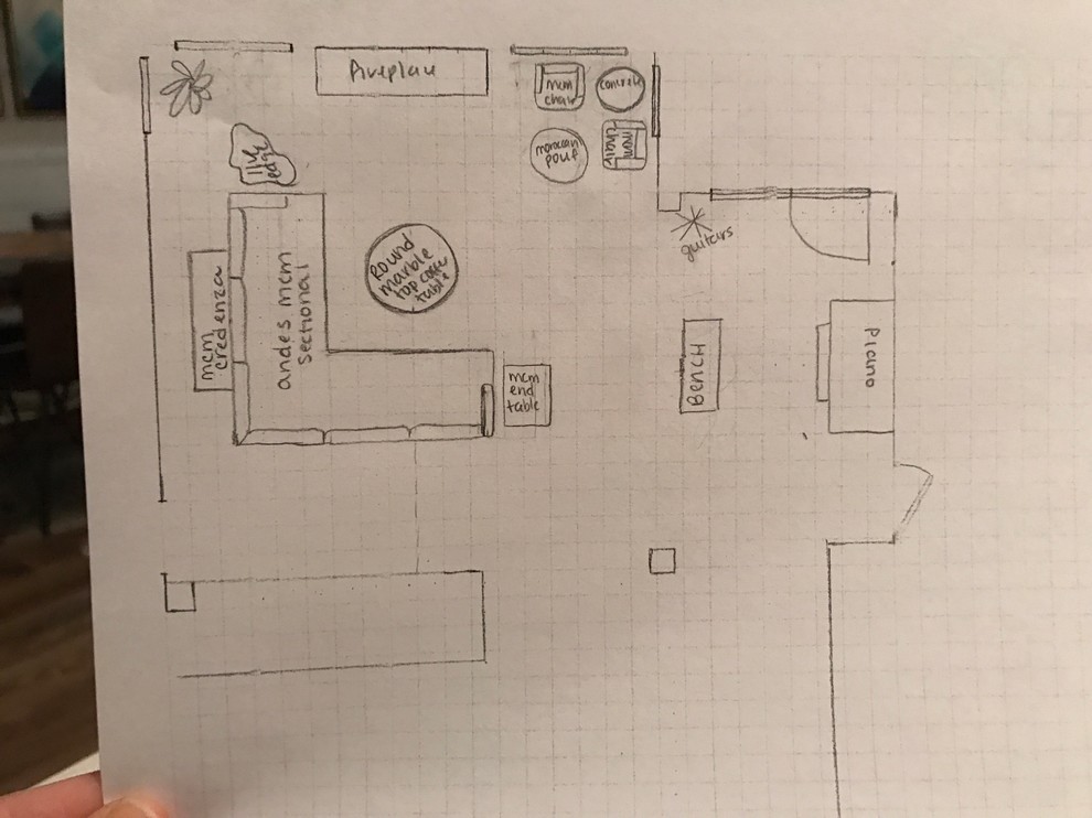 Floor Plan Help! (Furniture Layout)