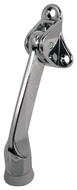 3 Hole Chrome Finished Diecast spring-loaded Door Holder - Traditional ...