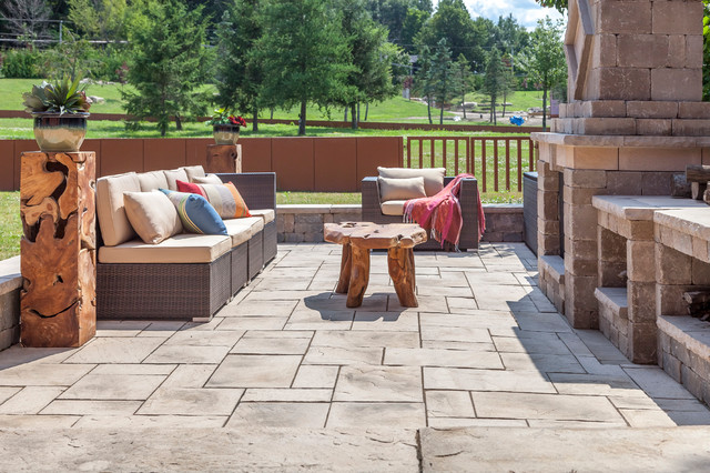 Inca Slab - Transitional - Patio - Montreal - by Techo-Bloc