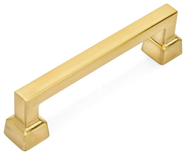 [10-PACK] Cosmas 1481-96BB Brushed Brass Modern Contemporary Cabinet ...