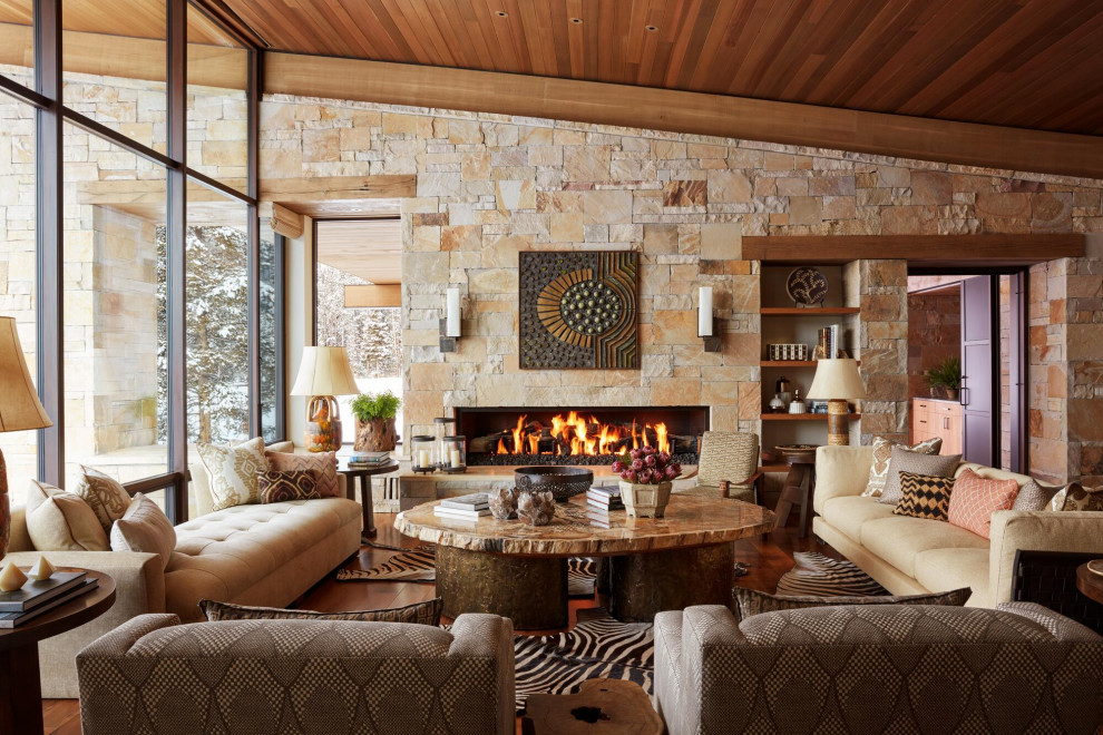 Sandstone - Contemporary - Living Room - Other - by Reid Smith ...