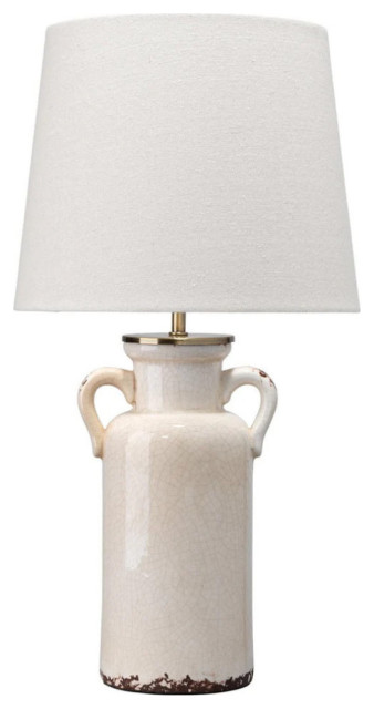 Ameline Cream Ceramic Table Lamp - Farmhouse - Table Lamps - by Virgil ...