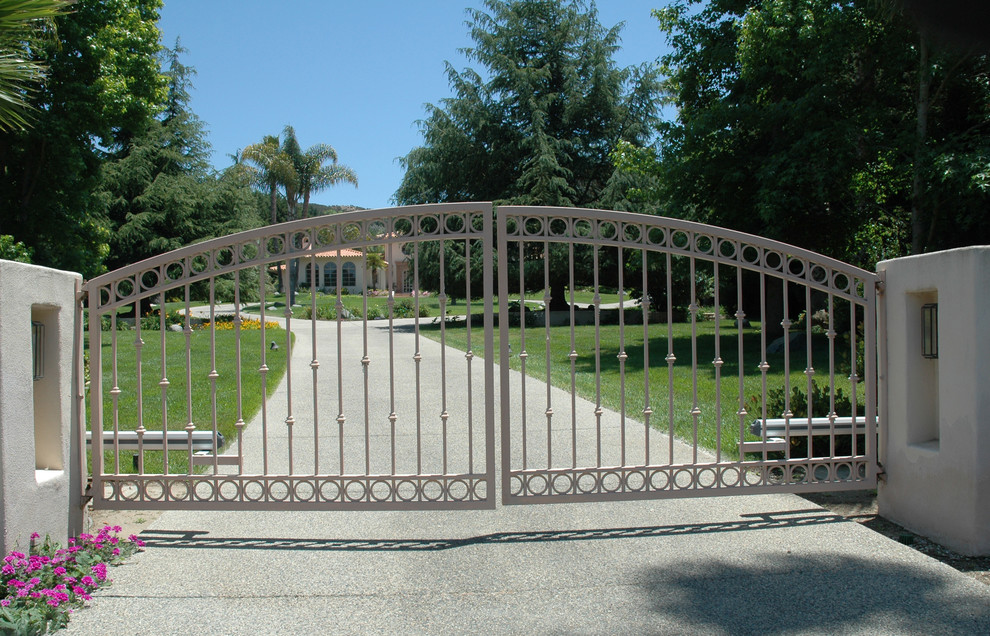 Custom Driveway Gates from our Ornamental Collection - Mediterranean ...