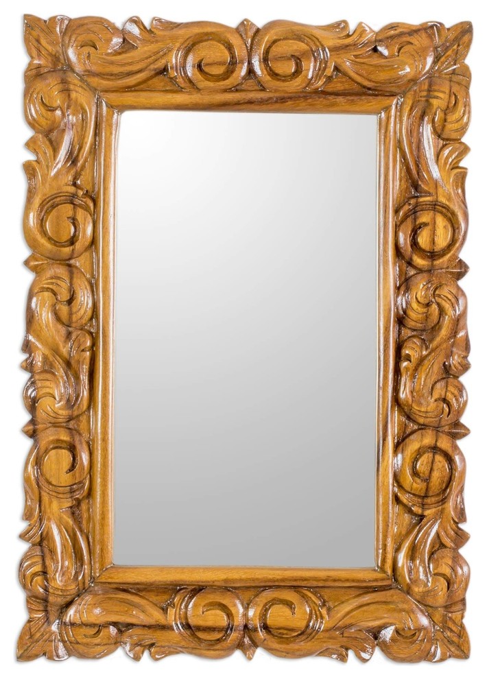 Eternal Spring Mirror - Traditional - Wall Mirrors - by NOVICA | Houzz