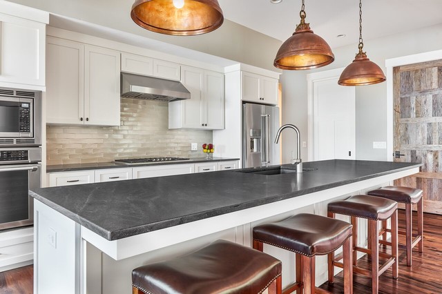 Virginia Mist Granite Kitchen - Contemporain - Cuisine - Atlanta - par ...