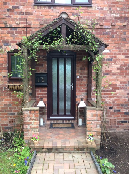 Ideas to update front porch