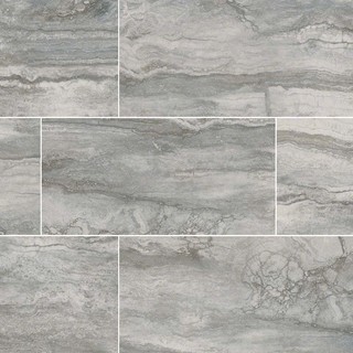Pietra Bernini Carbone Polished Porcelain Tile, Sample - Traditional ...