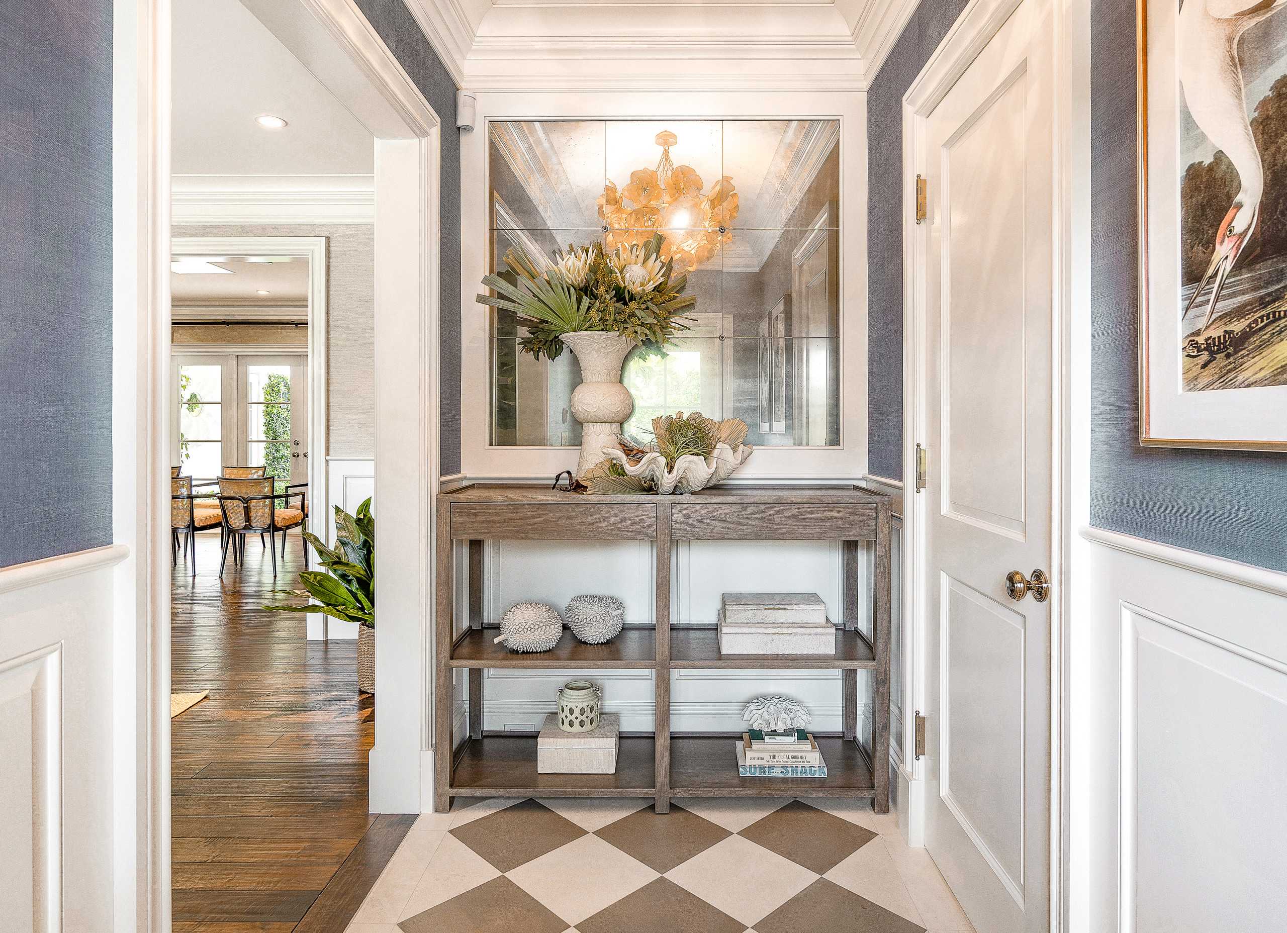 Building Recessed Entry