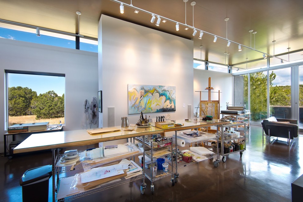 Santa Fe Artist Studio - Modern - Home Office - Albuquerque - by ...