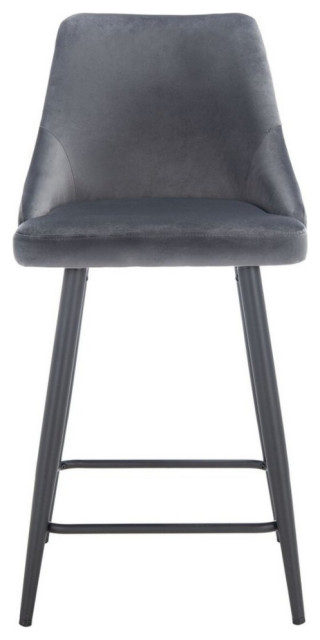 Alma Counter Stool Set of 2 Shale - Midcentury - Bar Stools And Counter ...