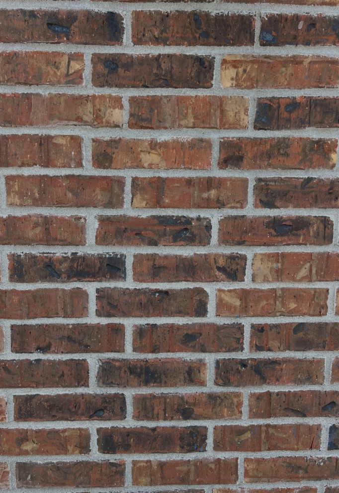 Exterior paint colors with red/brown brick