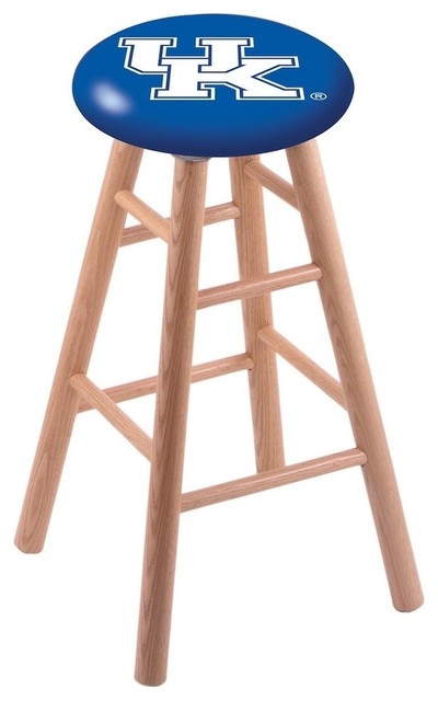 Kentucky "UK" Bar Stool, Natural - Contemporary - Bar Stools And ...