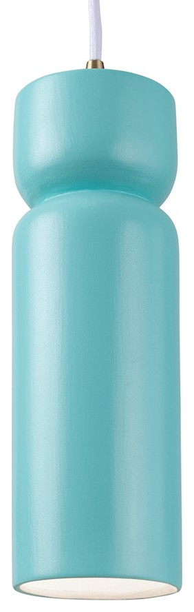 Justice Radiance TL HG LED Pendant, PL/BS/WH CER-6510-RFPL-ABRS-WTCD ...