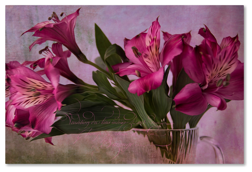 Bob Rouse 'Overflow' Canvas Art, 12"x19" - Contemporary - Prints And ...