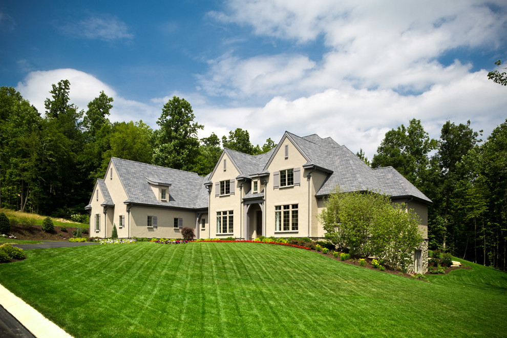 English Manor - Traditional - Exterior - by Roland Builder, Inc.