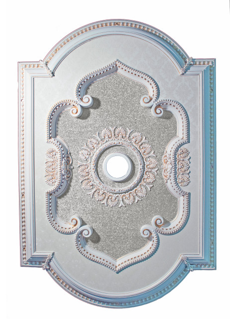 Artistry Lighting, Rectangular White Ceiling Medallion, ARC0913-F1-054 ...