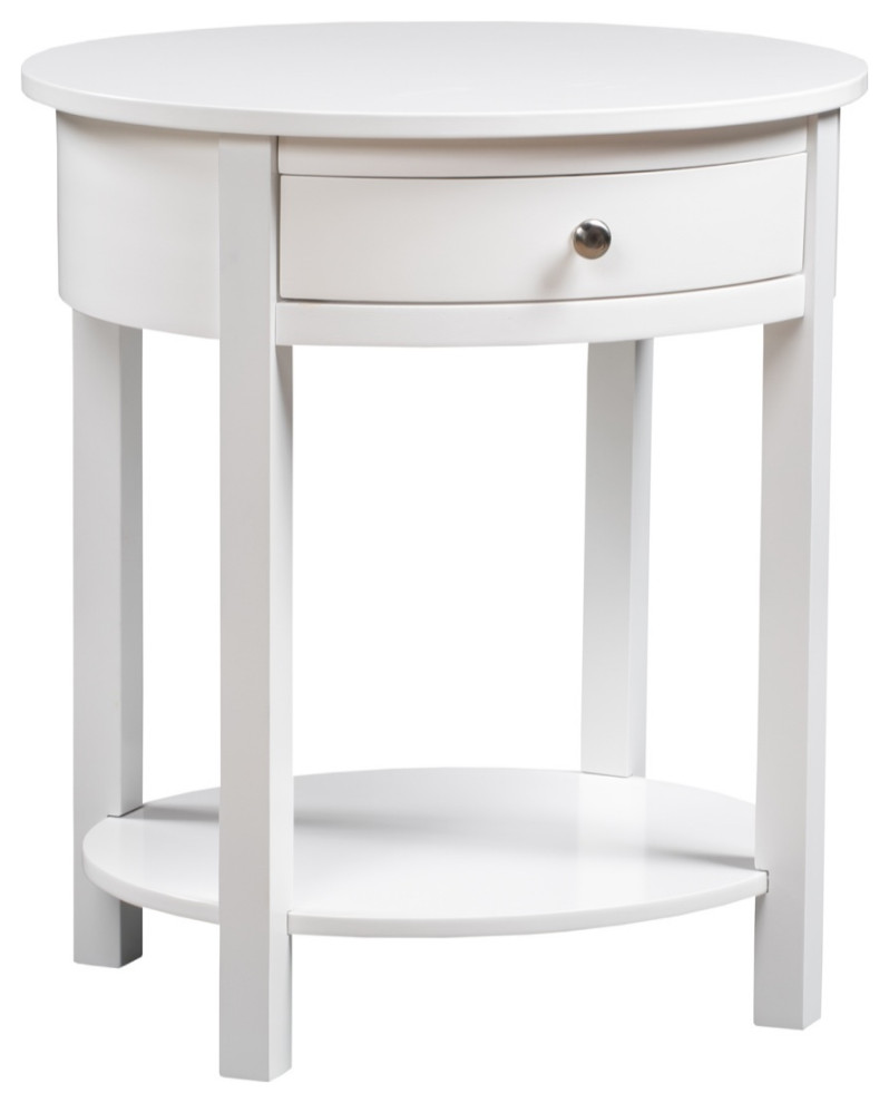 Classic Accents Cypress 1 Drawer End Table With Shelf - Transitional ...