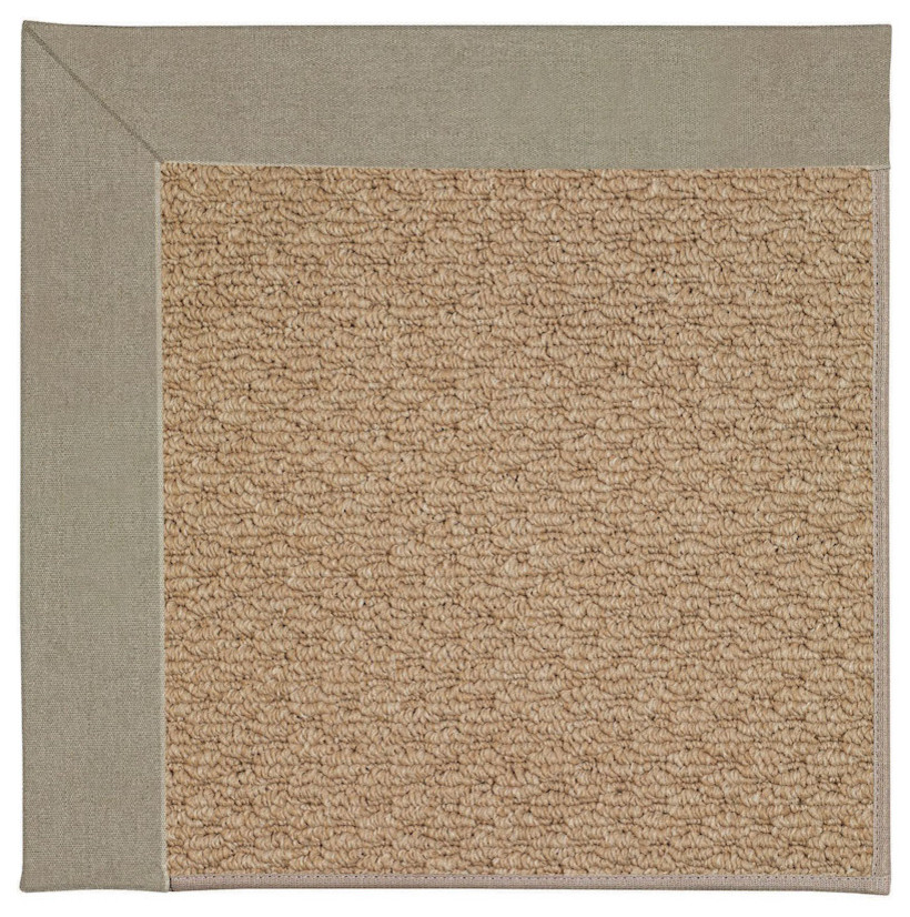 Zoe-Raffia Machine Tufted Rectangle Rug, Buff, 2'x3' - Beach Style ...
