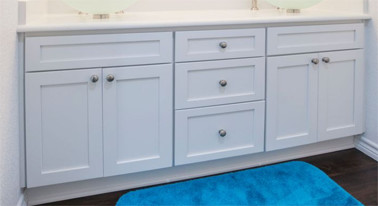 question about vanity install (between two side walls)