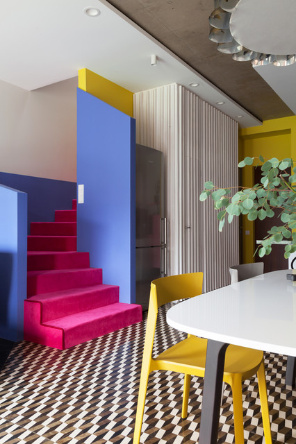 Moscow Houzz Tour: A Townhouse's Colourful, Quirky Look