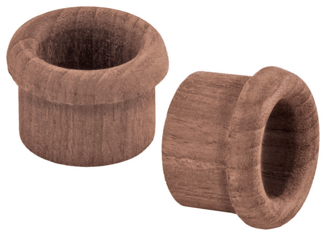 Teak Finger Pull 5/8", 5/8" - Traditional - Cabinet And Drawer Handle ...