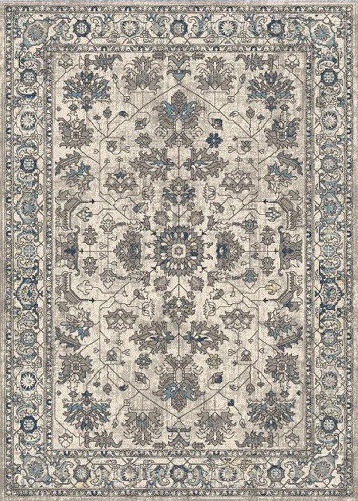 Couristan Nostalgia Garden Palace Antique Cream Rug 9'10"x13 ...