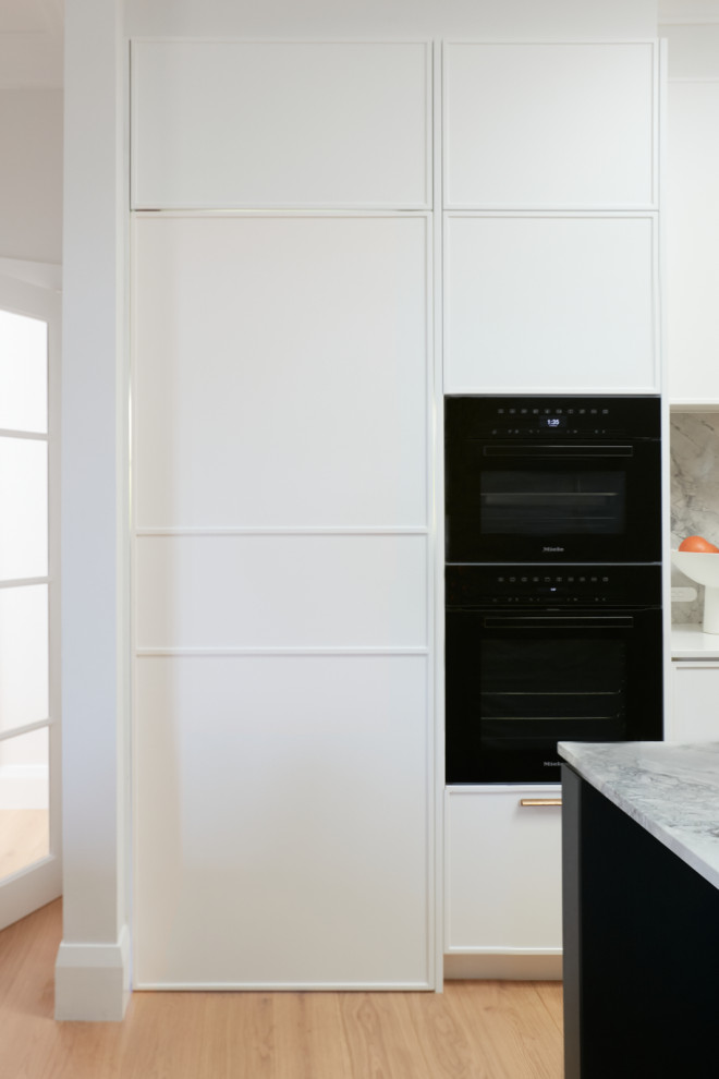 Hidden Door with Pivot Hinge to Butlers Pantry - Contemporary - Kitchen ...