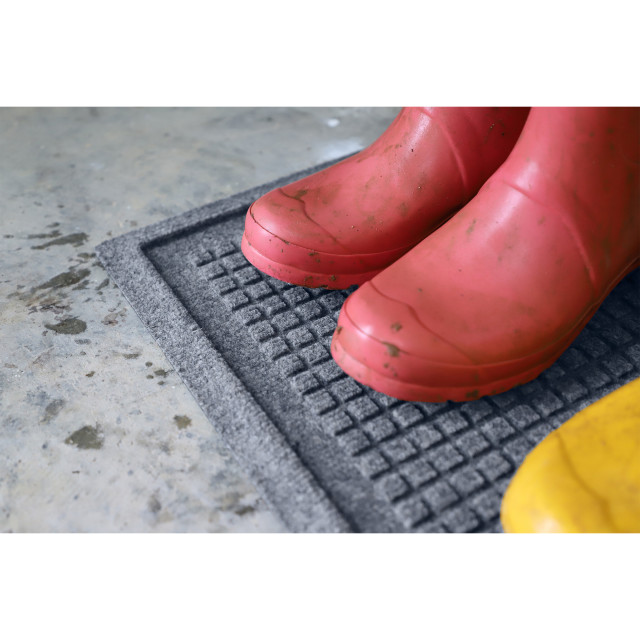 Aqua Shield Squares 15"x36" Boot Tray, Bluestone, 15x36 - Transitional ...