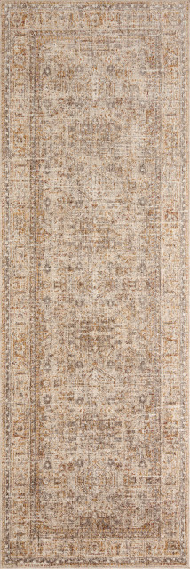 Angela Rose x Loloi Blake Oatmeal / Spice Area Rug, 11'-6" x 15'-7 ...