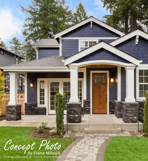 Endura-Craft Craftsman Classic, Square Tapered, Smooth Column, 10"-6 ...