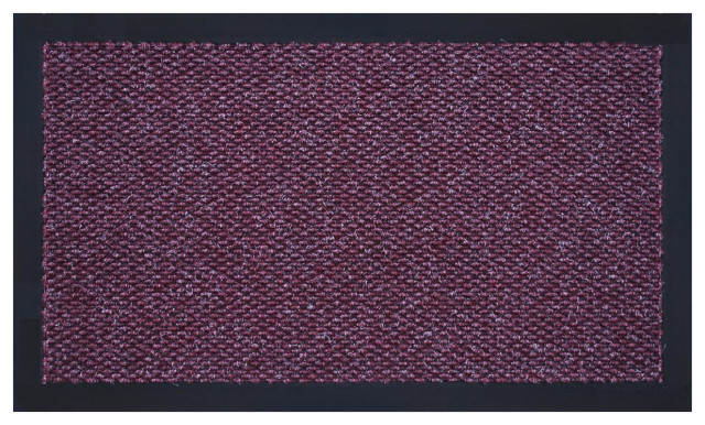 Calloway Mills Door/Entry Mat, Burgundy, 3'x6' - Contemporary ...