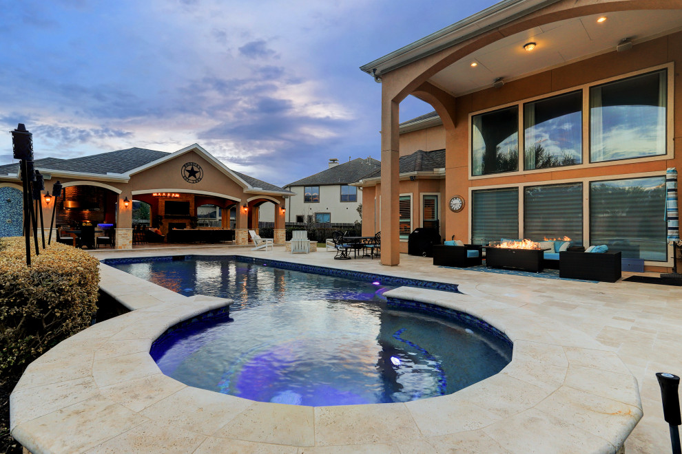 Project of the Month: June 2023 - Rustic - Pool - Houston - by TCP ...