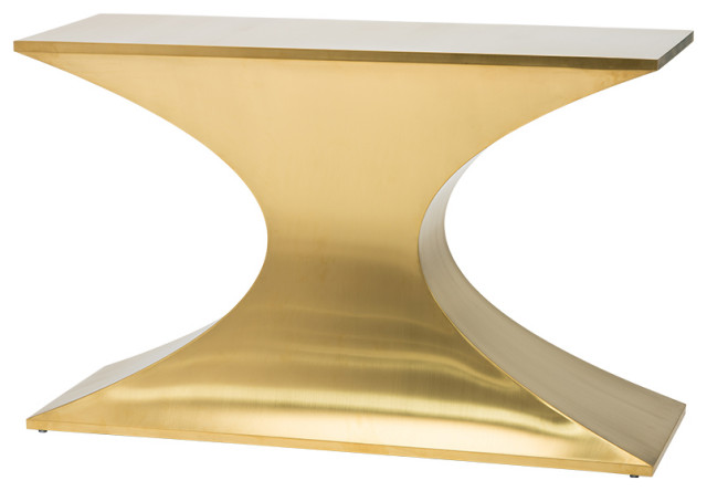 Praetorian Gold Console Table - Contemporary - Console Tables - by ...