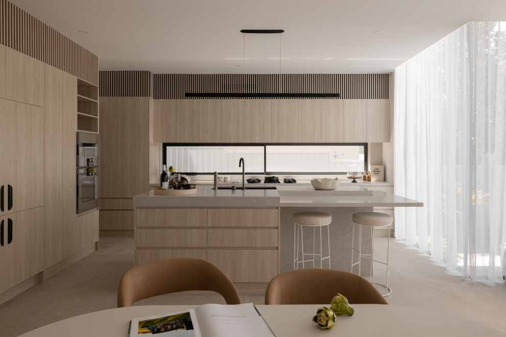 Coxs Road • Dual Occupancy - Modern - Kitchen - Sydney - by Continuous Co | Houzz AU