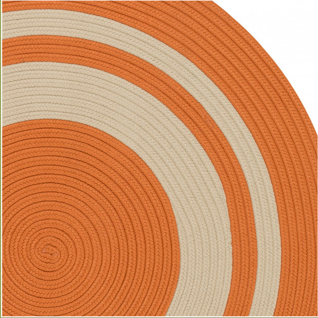 Colonial Mills Rug Coronado Round Rust Round, 3x3 - Contemporary - Area ...