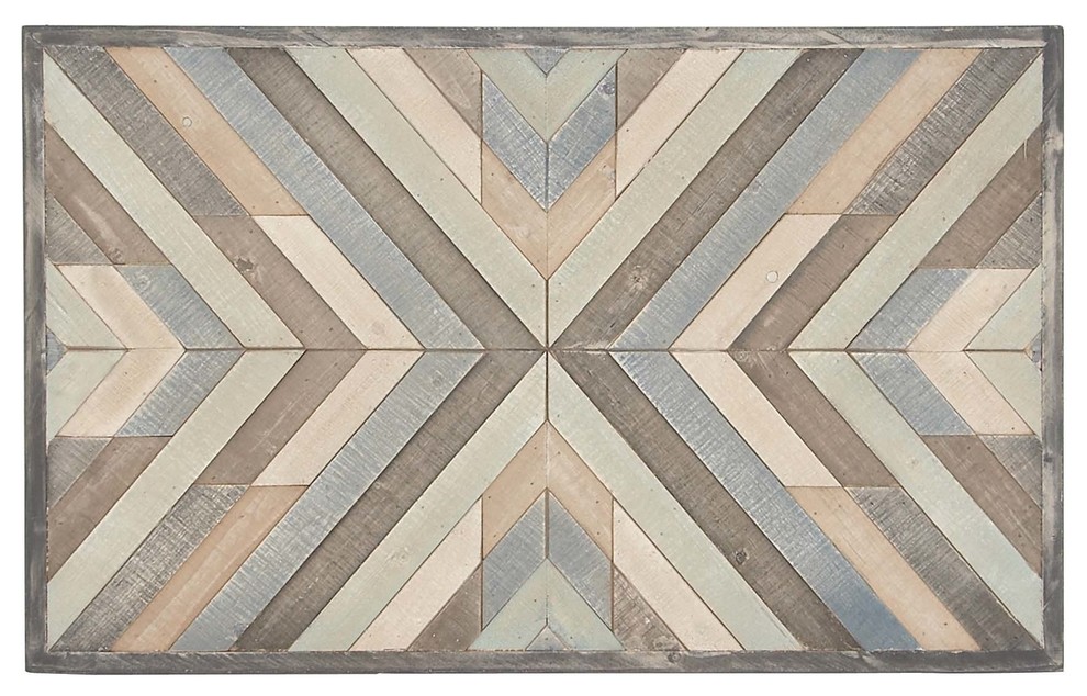 Farmhouse Multi Colored Wood Wall Decor 98742 - Farmhouse - Wall ...