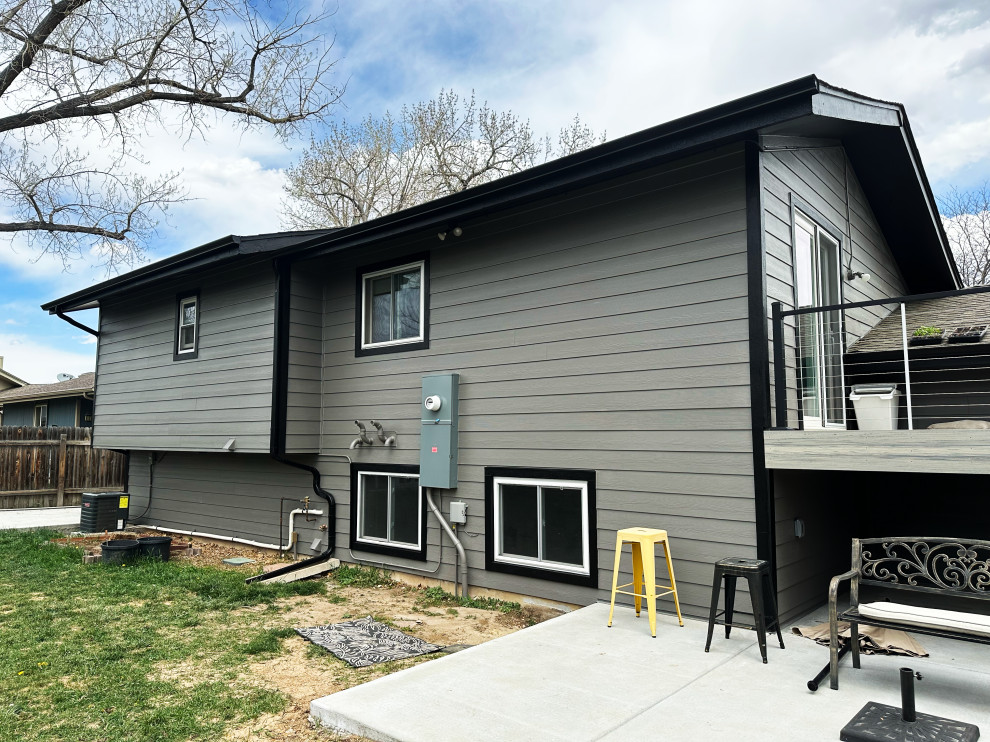 James Hardie New Deck Cable Railing + Shade Sail Posts - Transitional ...