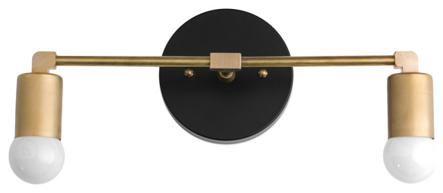 Mid Century Modern, Minimalist Vanity Light Fixture - Transitional ...