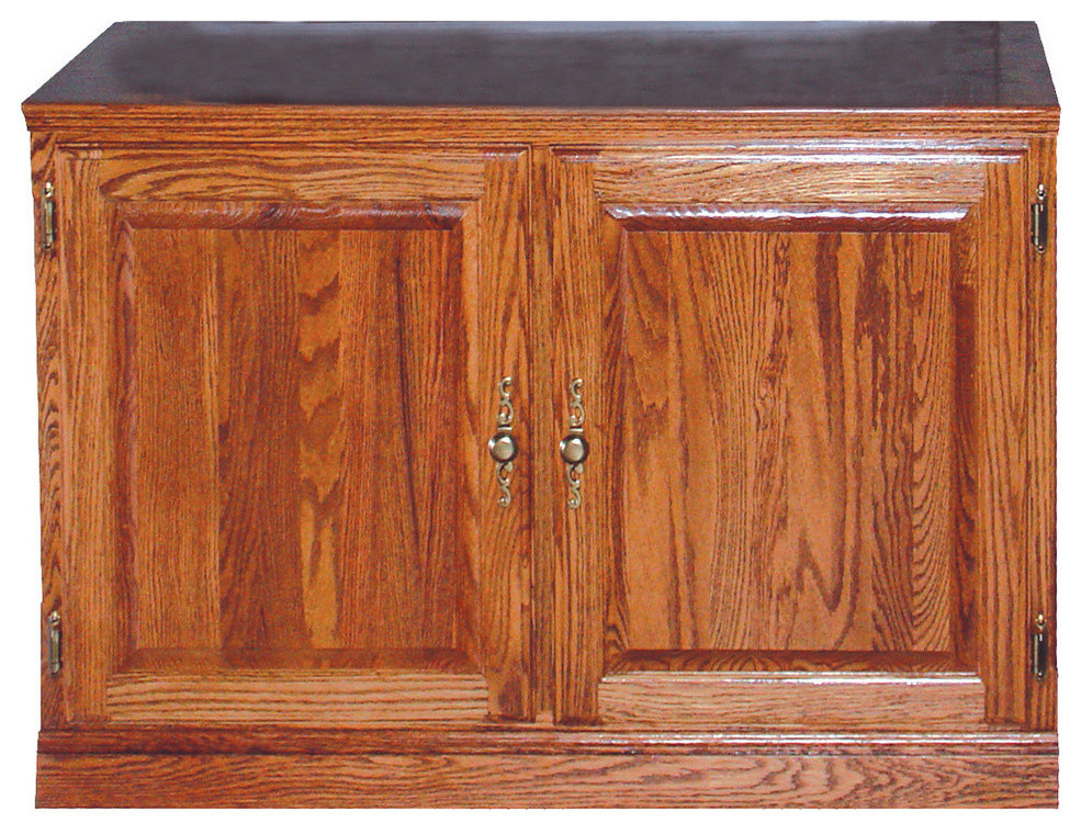 Traditional TV Stand, 33w - Traditional - Entertainment Centers And Tv ...