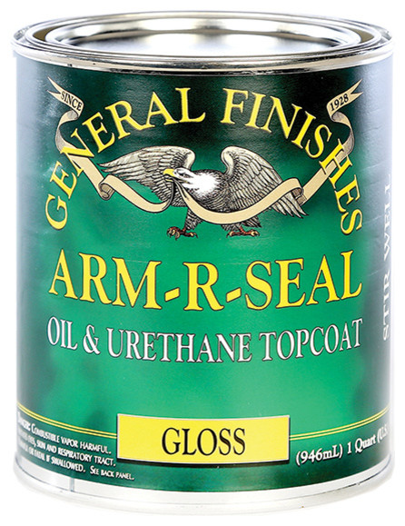 General Finishes Arm-R-Seal Topcoat, 1 Gallon - Craftsman - Stains And ...