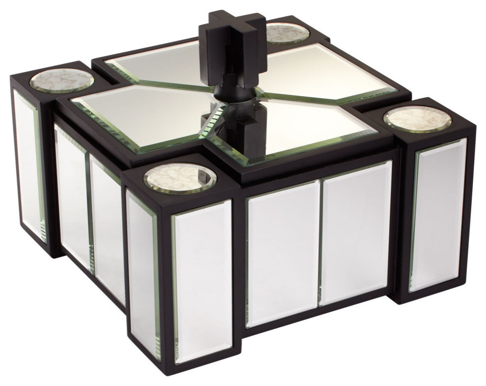 Cyan Design House of Mirrors Container - Contemporary - Decorative ...