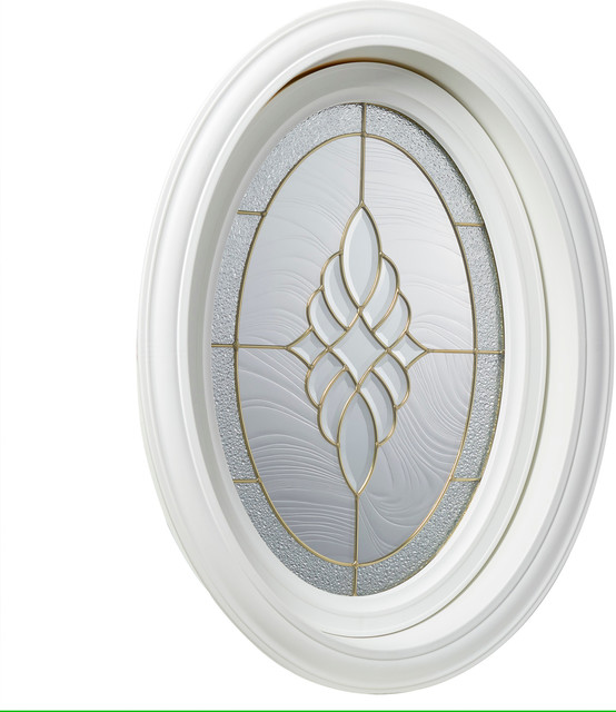 Oval Geometric Window - Traditional - Windows - by TAFCO Windows | Houzz
