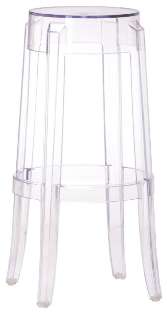 Anime Barstool Transparent - Contemporary - Outdoor Bar Stools And ...